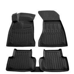 Boni-Shop&reg; Audi A5 Sportback Fu&szlig;matten, 3D Gummifu&szlig;matten, passgenaue Gummifu&szlig;matten, Auto Fu&szlig;matten Gummi