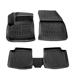 Boni-Shop&reg; Fu&szlig;matten Auto f&uuml;r PEUGEOT e-2008 (2019-2024), 3D Gummimatten, passgenau, geruchsneutral
