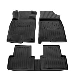 Boni-Shop&reg; Gummifu&szlig;matten Auto f&uuml;r HONDA Civic (4D/5D) (2017-...), 3D, passgenau, rutschfest, Polyurethan