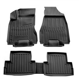 Boni-Shop&reg; Gummifu&szlig;matten Auto f&uuml;r NISSAN X-Trail (T31) (2007-2014), 3D, passgenau, Autofu&szlig;matten