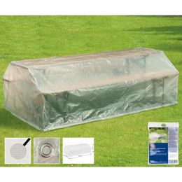 Boni-Shop&reg; Bierzeltgarnitur Schutzh&uuml;lle Transparent, 220x120x75cm, Abdeckhaube