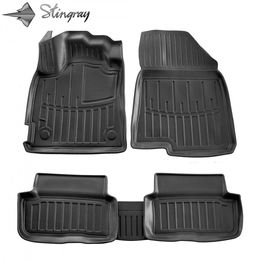 Boni-Shop&reg; Gummifu&szlig;matten Auto f&uuml;r RENAULT Sandero III (2020-...), 3D, passgenaue Autofu&szlig;matten
