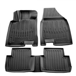 Boni-Shop&reg; Gummifu&szlig;matten Auto 3D f&uuml;r NISSAN QASHQAI plus2 (J10) (2008-2014), passgenau, geruchlos, rutschfest