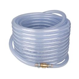 Boni-Shop&reg; Druckluftschlauch 50m, mit Kupplung, 13x20mm, PVC, flexibel