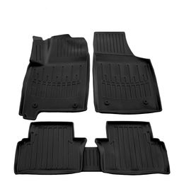 Boni-Shop&reg; Gummifu&szlig;matten Auto f&uuml;r OPEL Meriva A (2002-2010), 3D Passform, Polyurethan, geruchlos