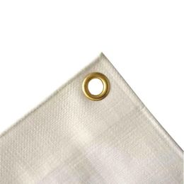 Boni-Shop&reg; 280 g/m&sup2; weiss 4 x 8 (32m&sup2;) Abdeckplane