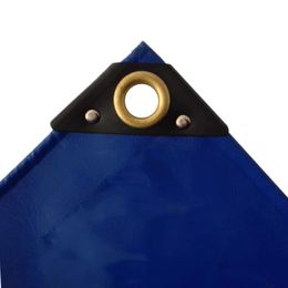 Boni-Shop&reg; Abdeckplane PVC, 4x8m, blau, 650g/m&sup2;, wasserdicht