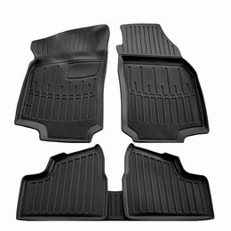 Boni-Shop&reg; Gummifu&szlig;matten Auto f&uuml;r OPEL Astra G (1998-2004), 3D, passgenaue Autofu&szlig;matten