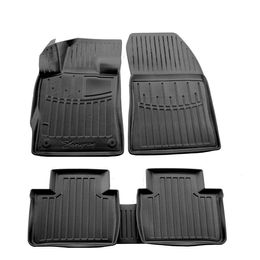 Boni-Shop&reg; Fu&szlig;matten Auto 3D, passgenau f&uuml;r PEUGEOT 408 (P54) Crossover (2022-...), Gummi