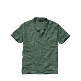 Mey & Edlich Mey & Edlich Herren Dreifach-Locker-Polo Gr&uuml;n 100 % Baumwolle