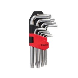 Boni-Shop&reg; Innensechskant Winkelschraubendreher Set, T10-T50, Cr-V Stahl