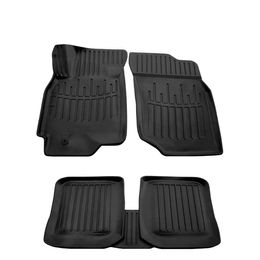 Boni-Shop&reg; Fu&szlig;matten Auto, Gummimatten Auto 3D f&uuml;r MITSUBISHI Lancer IX (2003-2009), passgenaue Polyurethan