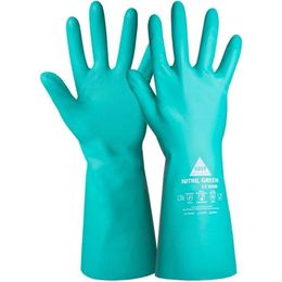 Chemikalienschutzhandschuhe, Nitrilhandschuhe gr&uuml;n, Gr. 9, Arbeitsschutzhandschuhe