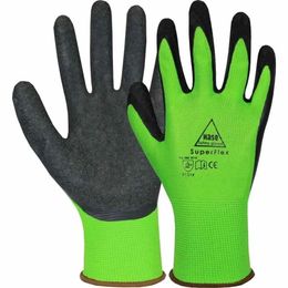 Montagehandschuhe, Arbeitshandschuhe Montage, Superflex Green, Gr. 6