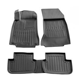 Boni-Shop&reg; Fu&szlig;matten Auto, Gummimatten Auto 3D f&uuml;r Mercedes W246 B (2011-2018), passgenaue Autofu&szlig;matten