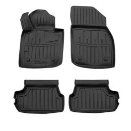 Boni-Shop&reg; Gummifu&szlig;matten Auto 3D f&uuml;r MINI Cooper III F56 (2014-2023) 3 T&uuml;ren, passgenau, Polyurethan