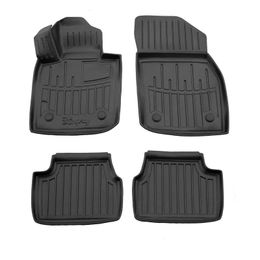 Boni-Shop&reg; Gummifu&szlig;matten Auto 3D f&uuml;r MINI Cooper III F55 (2014-2023) 5 T&uuml;ren, passgenau, Polyurethan