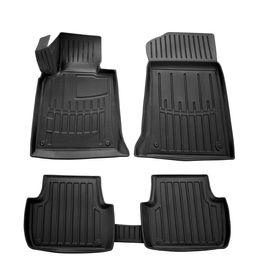 Boni-Shop&reg; Gummimatten Auto 3D f&uuml;r BMW 3 (E46) (1998-2006), passgenaue Polyurethan Fu&szlig;matten