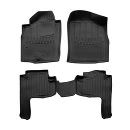 Boni-Shop&reg; Gummifu&szlig;matten Auto 3D, passgenau, Polyurethan f&uuml;r TOYOTA Land Cruiser Prado J90 (5-t&uuml;rig) 1996-2002