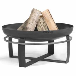 Feuerschale 80 cm Stahl Garten, zum Grillen