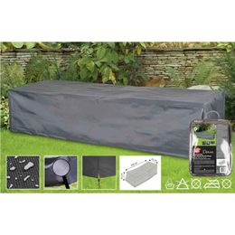 Boni-Shop&reg; Schutzh&uuml;lle Liege, Gartenliege Abdeckung, 200x75x45 cm, wasserabweisend, wetterfest