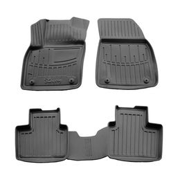 Boni-Shop&reg; Fu&szlig;matten Auto, Gummimatten Auto 3D f&uuml;r VOLVO XC40 (2017-...), passgenaue Autofu&szlig;matten