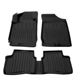 Boni-Shop&reg; Fu&szlig;matten Auto, Gummimatten Auto 3D f&uuml;r KIA Ceed (ED) (2006-2012), passgenaue Autofu&szlig;matten