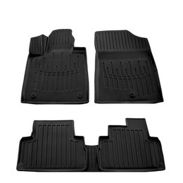 Boni-Shop&reg; Fu&szlig;matten Auto, Gummimatten Auto 3D f&uuml;r HYUNDAI Santa Fe IV (2020-2024), passgenaue Autofu&szlig;matten
