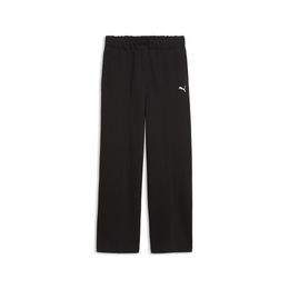 Puma Kinder Sporthose "Essentials Relaxed Slouchy Pintuck Hose M&auml;dchen"schwarz, Gr. 152, unifarben, Obermaterial: 100% Baumwolle. Tasche &ndash; Oben: 100%