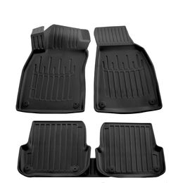 Boni-Shop&reg; Audi A6 C6 Fu&szlig;matten, Gummifu&szlig;matten Audi A6, 3D, (2004-2011)