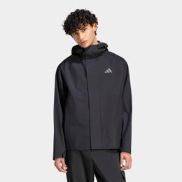 Herren Outdoorjacke "ESSENTIALS"schwarz, Gr. S, adidas Sportswear, Obermaterial: 100% Polyester, Jacken
