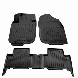 Boni-Shop&reg; Gummimatten Auto f&uuml;r TOYOTA RAV 4 (CA30W) (2005-2016), 3D, passgenau, rutschfest, mit hohem Rand