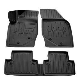 Boni-Shop&reg; Fu&szlig;matten Auto, Gummimatten 3D f&uuml;r VOLVO XC90 (2002-2014), passgenaue Autofu&szlig;matten, Polyurethan, mit hohem Rand