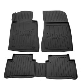 Boni-Shop&reg; Fu&szlig;matten Auto, Gummimatten Auto 3D f&uuml;r Mercedes Benz W211 E (2002-2009), passgenau, Polyurethan