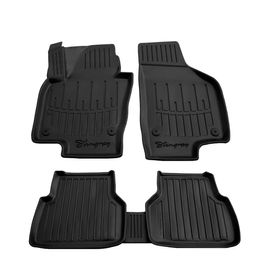 Boni-Shop&reg; Fu&szlig;matten Auto, Gummifu&szlig;matten 3D f&uuml;r VOLKSWAGEN Tiguan I (2007-2015), passgenau