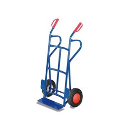 Cordes Stahlrohrkarre 250 kg, Schubkarre Vollgummi, Transportkarre