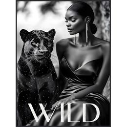 SONSTIGE Bild WILD BLACK AND WHITE