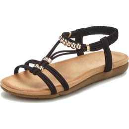 Lascana Damen Sandale, schwarz, Gr&ouml;&szlig;e 37