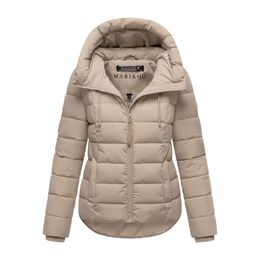 Marikoo Damen Steppjacke Tayenaa mit Kapuze & warmem Fleecefutter