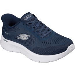 Skechers GO WALK Flex Azriel Textil Damen Sneaker Navy Textil/Navy Besatz