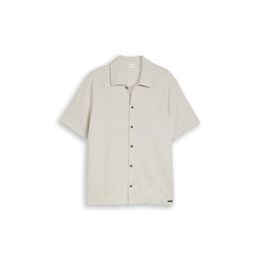 Tom Tailor Herren Regular Fit Hemd aus Jersey, wei&szlig;, Uni, Gr. XXL