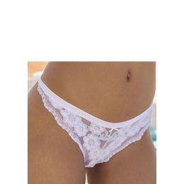 Lascana String wei&szlig; Gr. 40/42 f&uuml;r Damen. Nachhaltig.