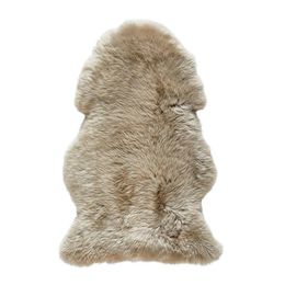 Linea Natura Schaffell Adelaide, Braun, Fell, Tierform, 65-70x100-105 cm, Reach, AZO-frei, Bsci, f&uuml;r Fu&szlig;bodenheizung geeignet, pflegeleicht, Teppiche & B&ouml;den, Teppiche, Fellteppiche