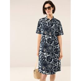 Walbusch Hemdblusenkleid aus Baumwolle