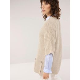 Walbusch Longstrickweste mit Kimono&auml;rmeln