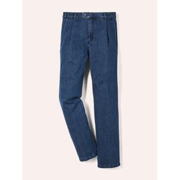 Walbusch Extraglatt Flex-Bundfaltenjeans