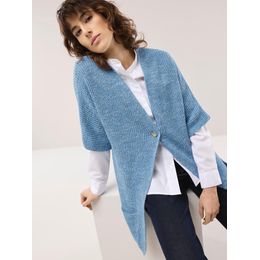 Walbusch Longstrickweste mit Kimono&auml;rmeln