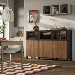 IKEA BEST&Aring; Aufbewahrung mit T&uuml;ren