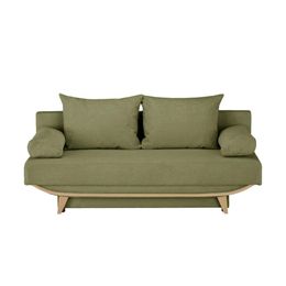 Smart Schlafsofa Odesso gr&uuml;n Ma&szlig;e (cm): B: 195 H: 78 T: 95.0 Sofas > Sofas nach Material > Stoffsofas &raquo; Sofa DE