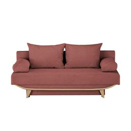 Smart Schlafsofa Odesso rot Ma&szlig;e (cm): B: 195 H: 78 T: 95.0 Sofas > Sofas nach Material > Stoffsofas &raquo; Sofa DE